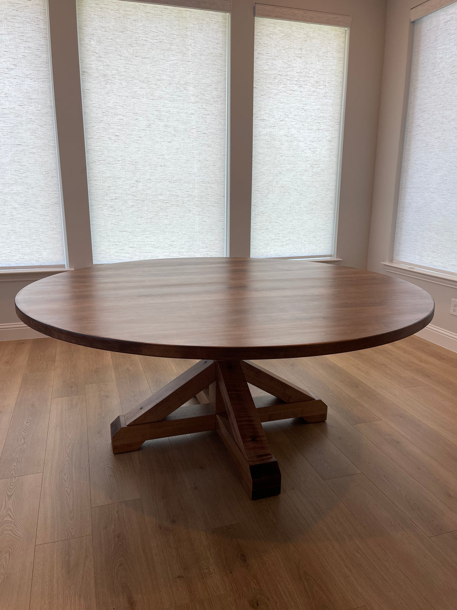 72" Extra Chunky Round Table – The Woodhills by David V.