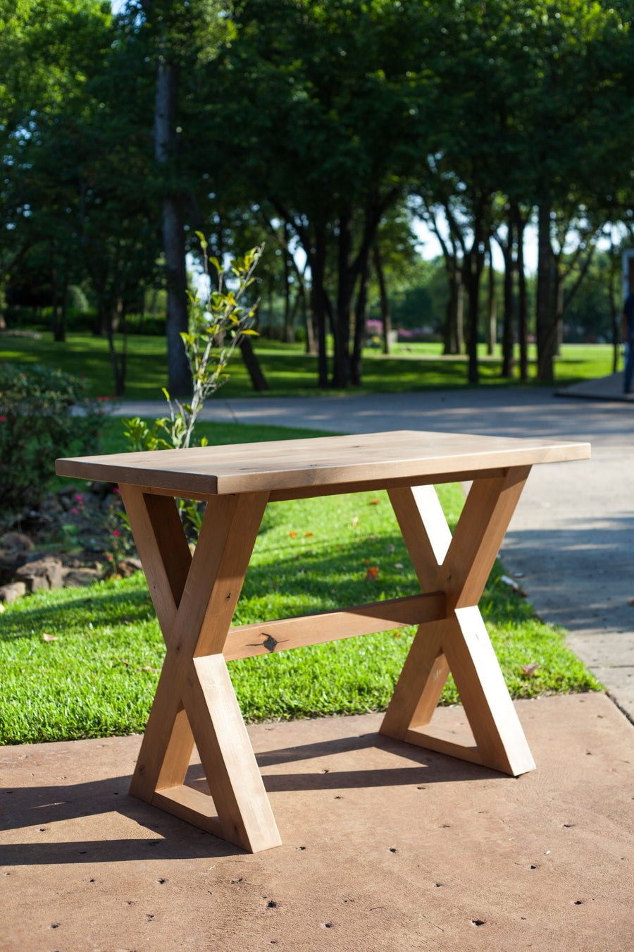72" Trapezoid Round Dining Table – The Woodhills by David V.
