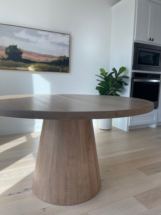 Cone Round Dining Table (48", 54", 60") – The Woodhills by David V.