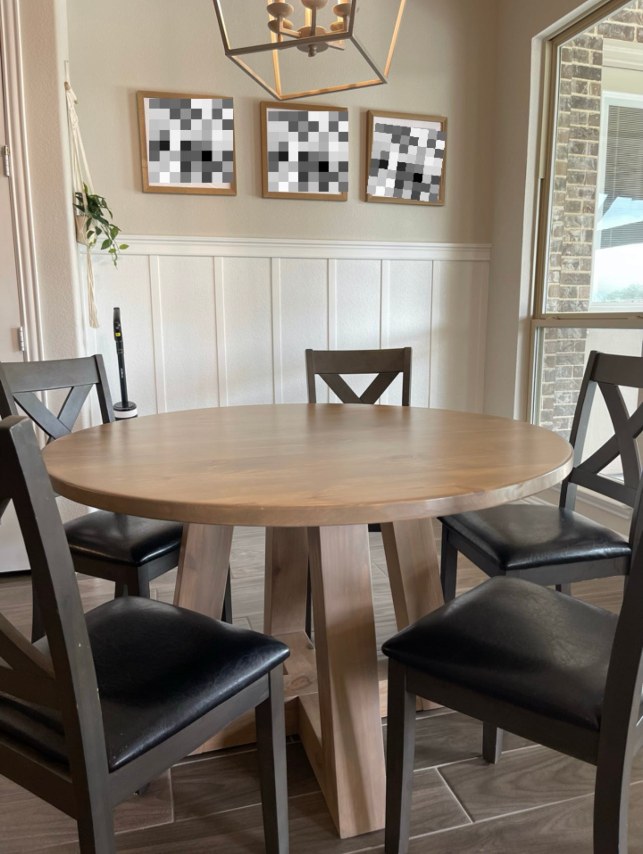 Trapezoid Round Dining Table – The Woodhills by David V.